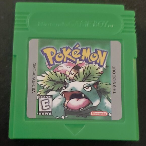 Video Games & Consoles | Pokemon Green Gbc Video Game Gameboy Color ...